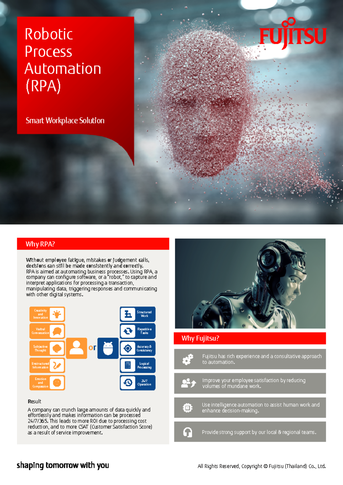 Fujitsu-RPA-Brochure Master - or Creativity and Innovation Emotion and ...