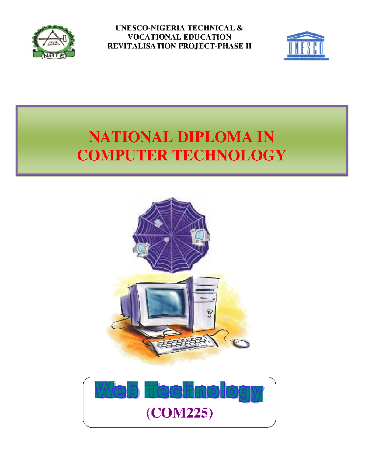 Com 225 web technology practical - UNESCO VOCA REVITALI NATION COMPUT ...