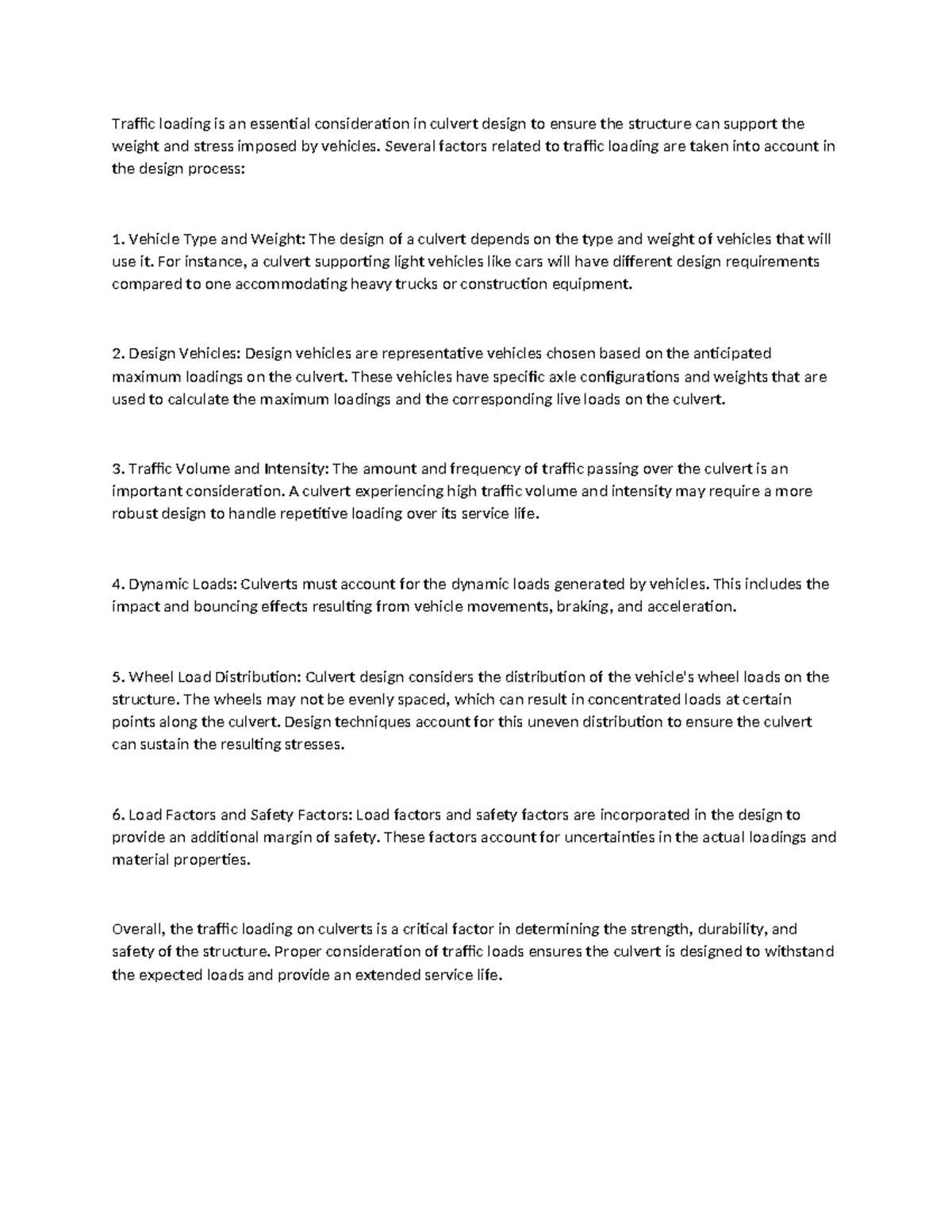 Document 8 - Culvert design - Traffic loading is an essential ...