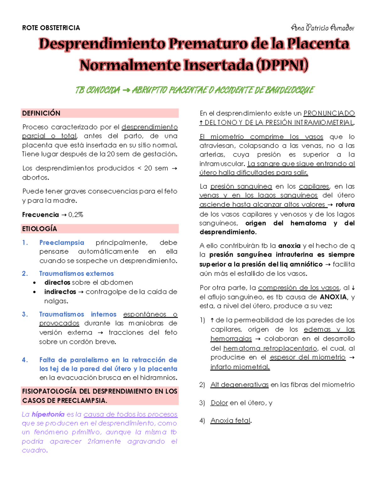 Dppni - DEFINICIÓN Proceso caracterizado por el desprendimiento parcial ...