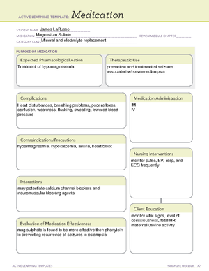 Biophysical profile Maternal New Born - ACTIVE LEARNING TEMPLATES ...