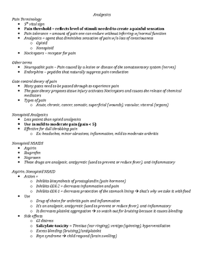 Pediatric - Lecture notes - Chapter 6: Pediatric Considerations Things ...