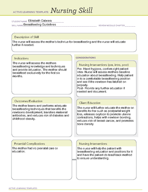 Hyperglycemia - ATI Template - ACTIVE LEARNING TEMPLATES THERAPEUTIC ...