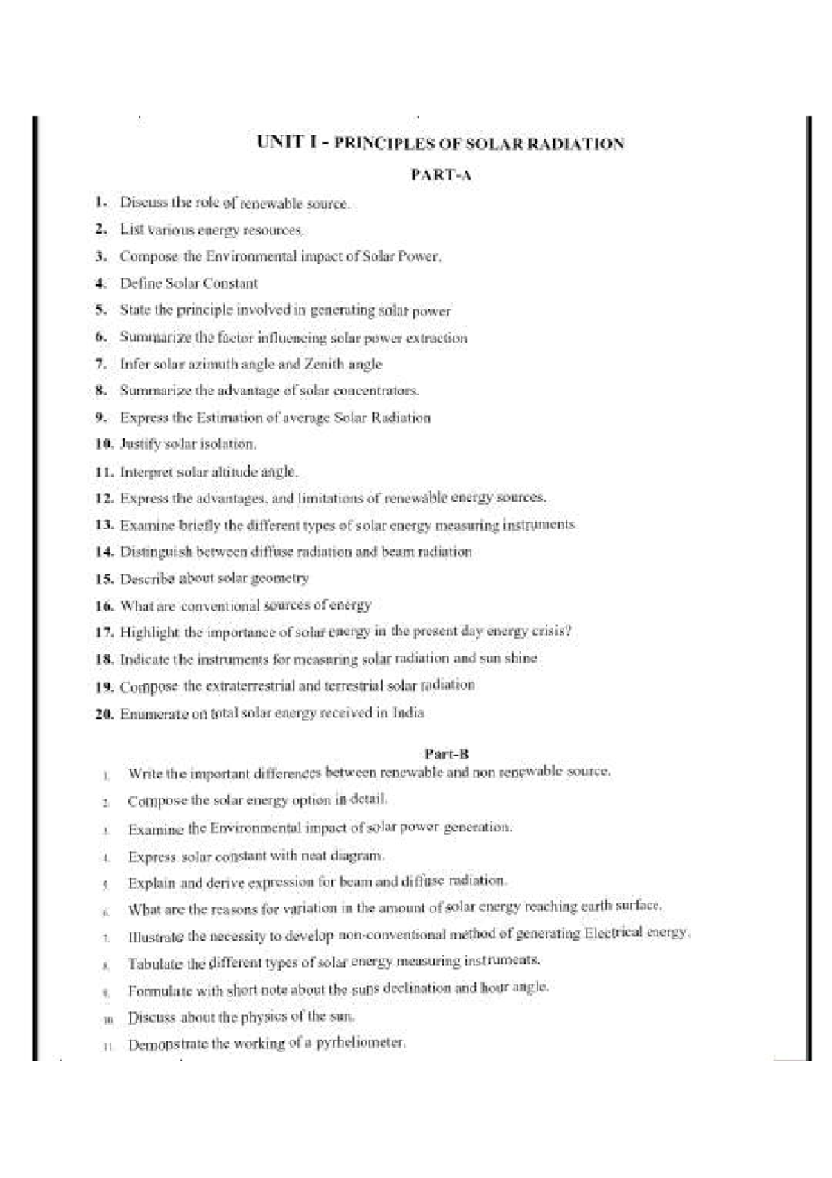 Exercises - to help in review and practise questions on the subject ...