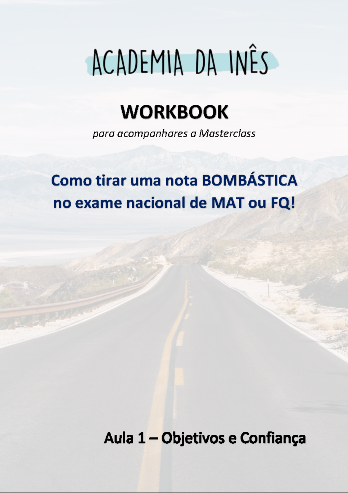 605cece8f2ef3 Workbook Aula 1 - WORKBOOK para acompanhares a ...