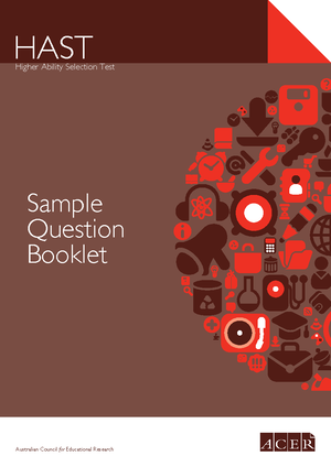 Hast Test Paper - HAST Higher Ability Selection Test Sample Question ...