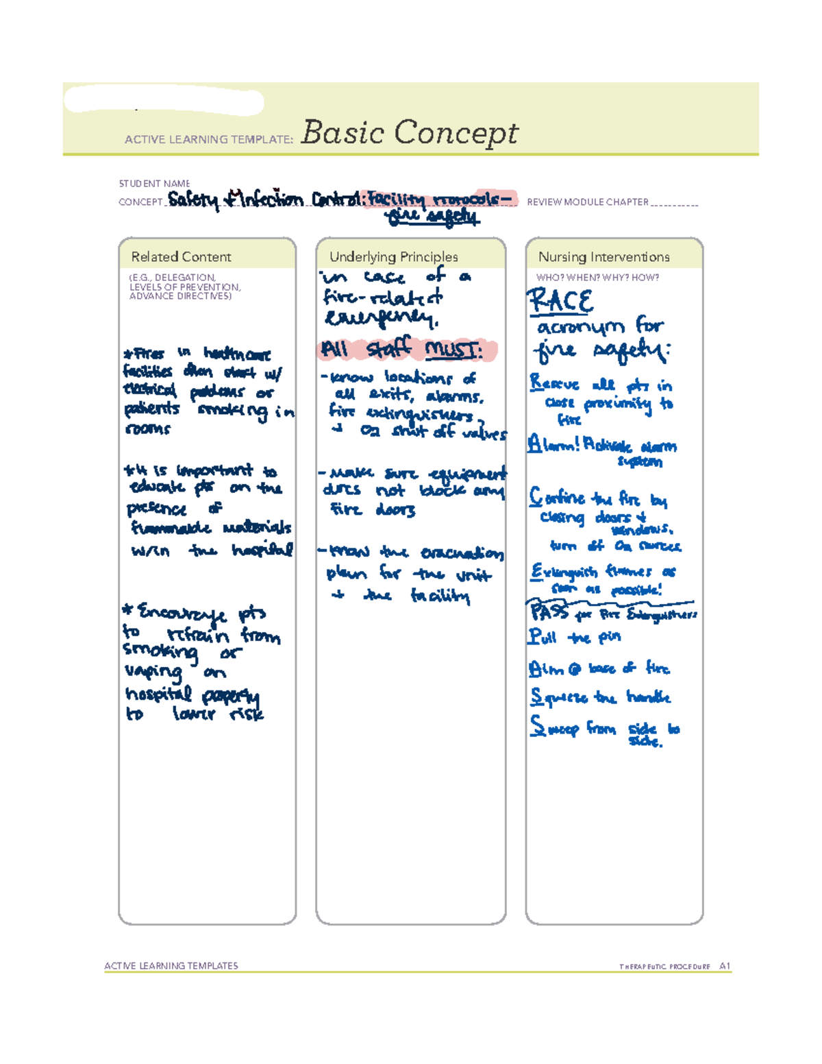 ATI active learning templates leadership - ACTIVE LEARNING TEMPLATES ...