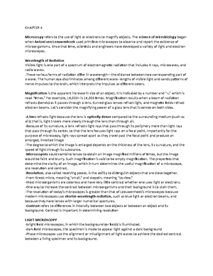 Micropara Summarized Notes - MICROBIOLOGY AND PARASITOLOGY (LEC ...