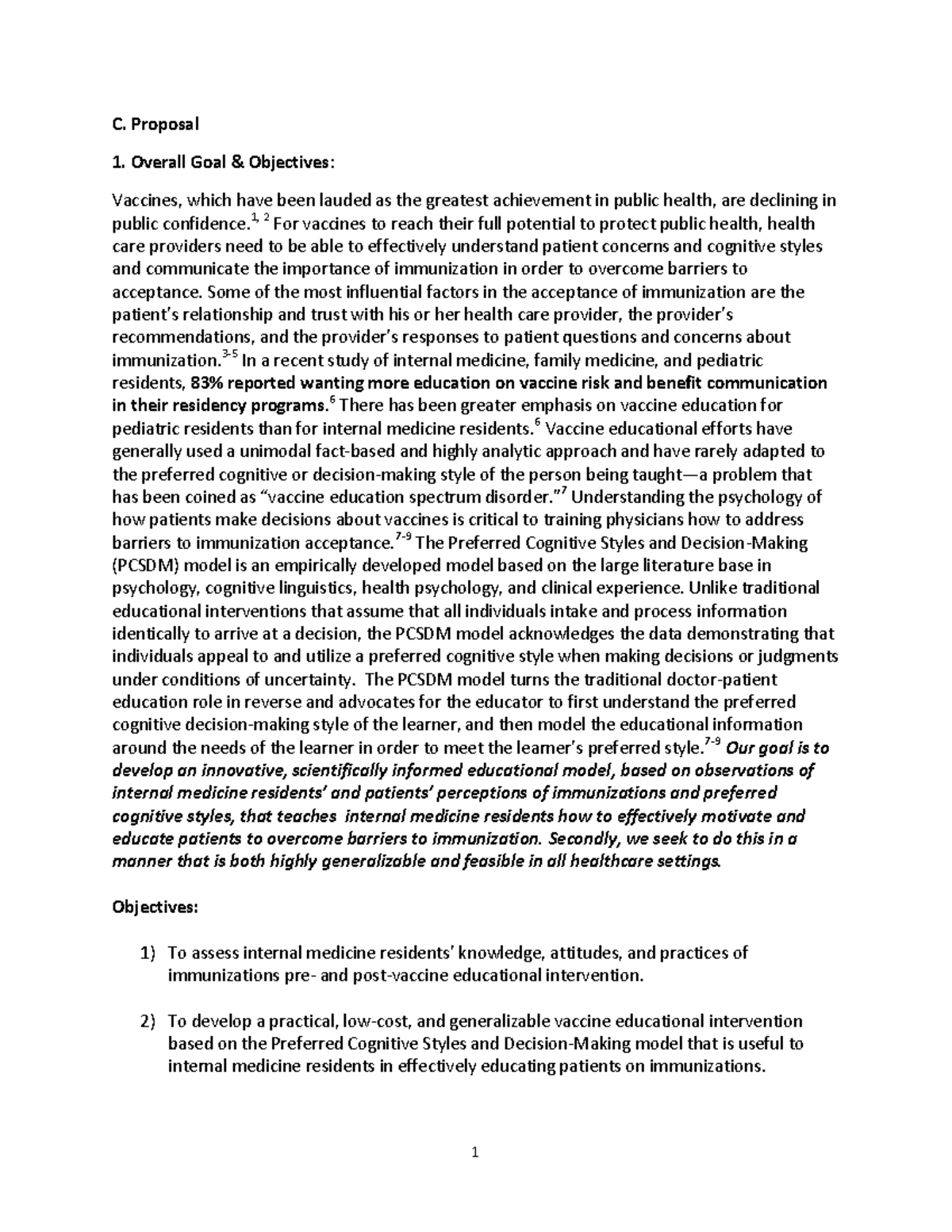 9030135 mayoclinic immunization - C. Proposal 1. Overall Goal ...