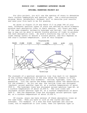 Obs Proj 09 - Completed observation project for Bradly Carrol Astr1040 class - PHYSICS 1040 ...