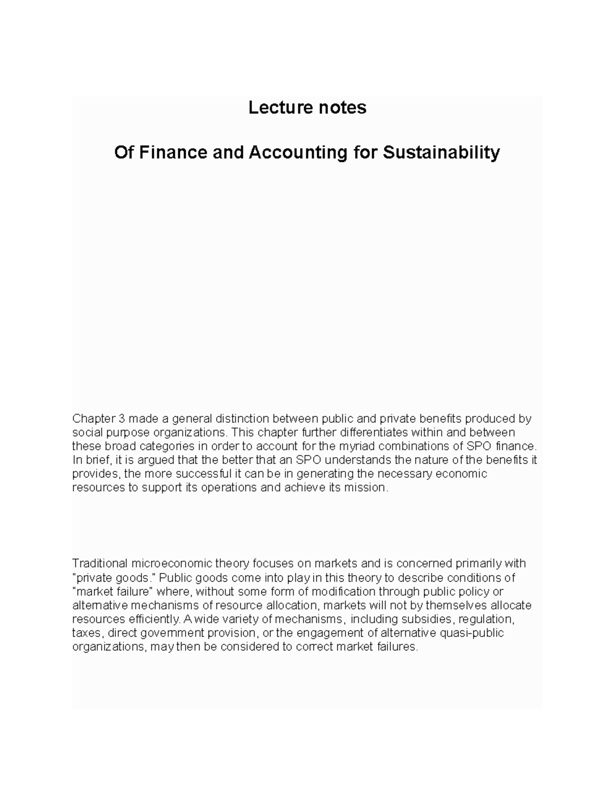 FAS Lecture notes - föreläsningsanteckningar 10-13 - Lecture notes Of ...