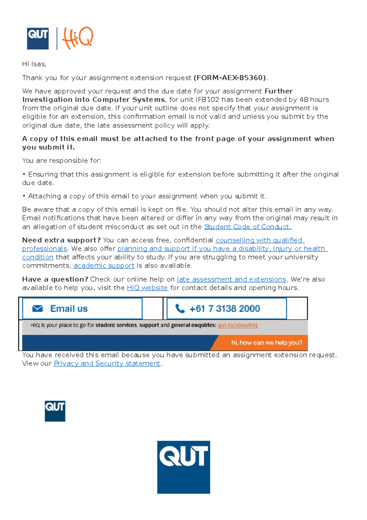 Invetigation Questions Module 2 - Hi Isas, Thank you for your ...