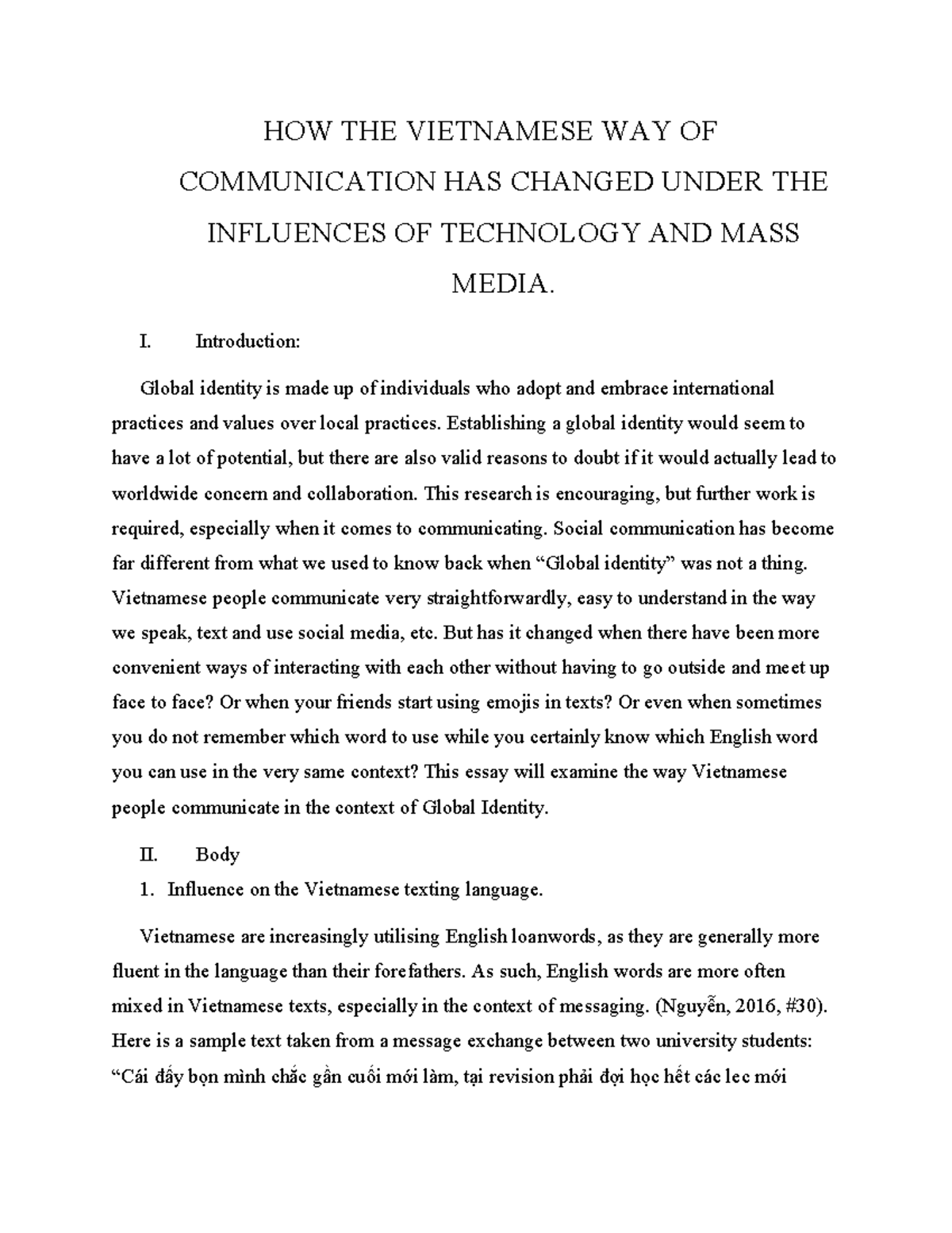 IC-Presentation-W12 - HOW THE VIETNAMESE WAY OF COMMUNICATION HAS ...