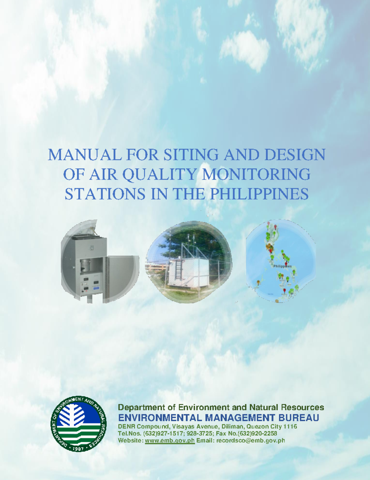 Manual for Siting Guidelines of Ambient Air Quality Monitoring ...