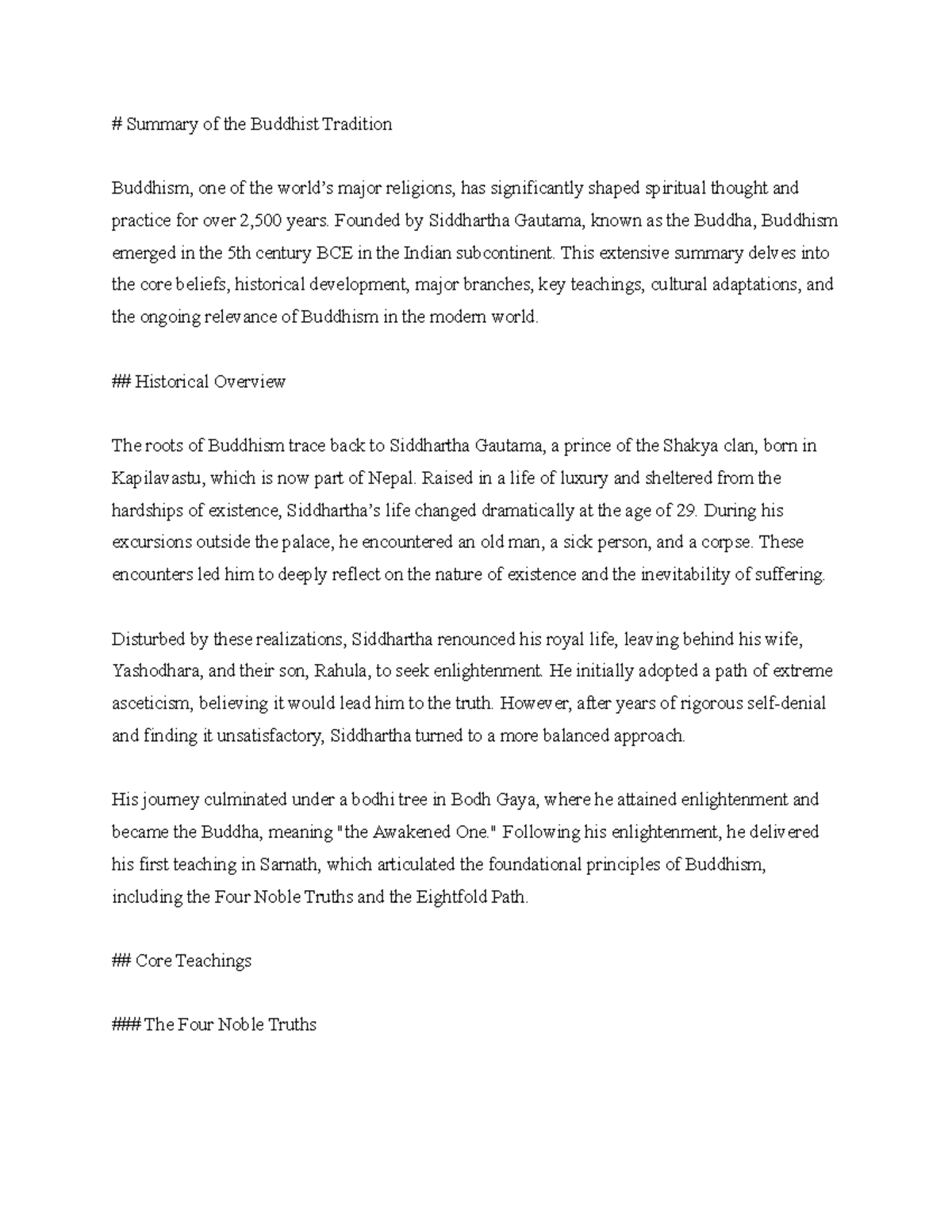 Buddhist - Founded by Siddhartha Gautama, known as the Buddha, Buddhism ...