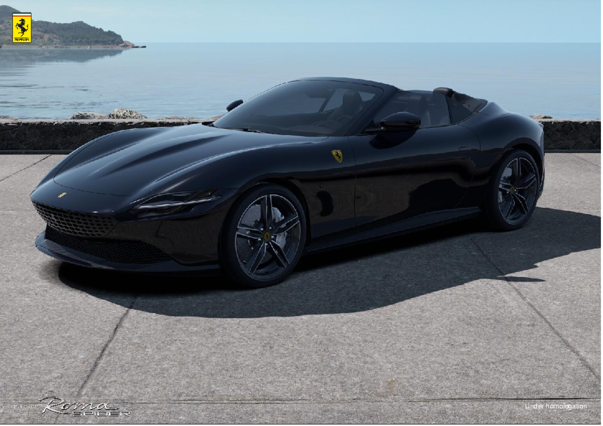 My Ferrari - Ferrari Roma Spider - f Zai Vlr - Under homologation ...