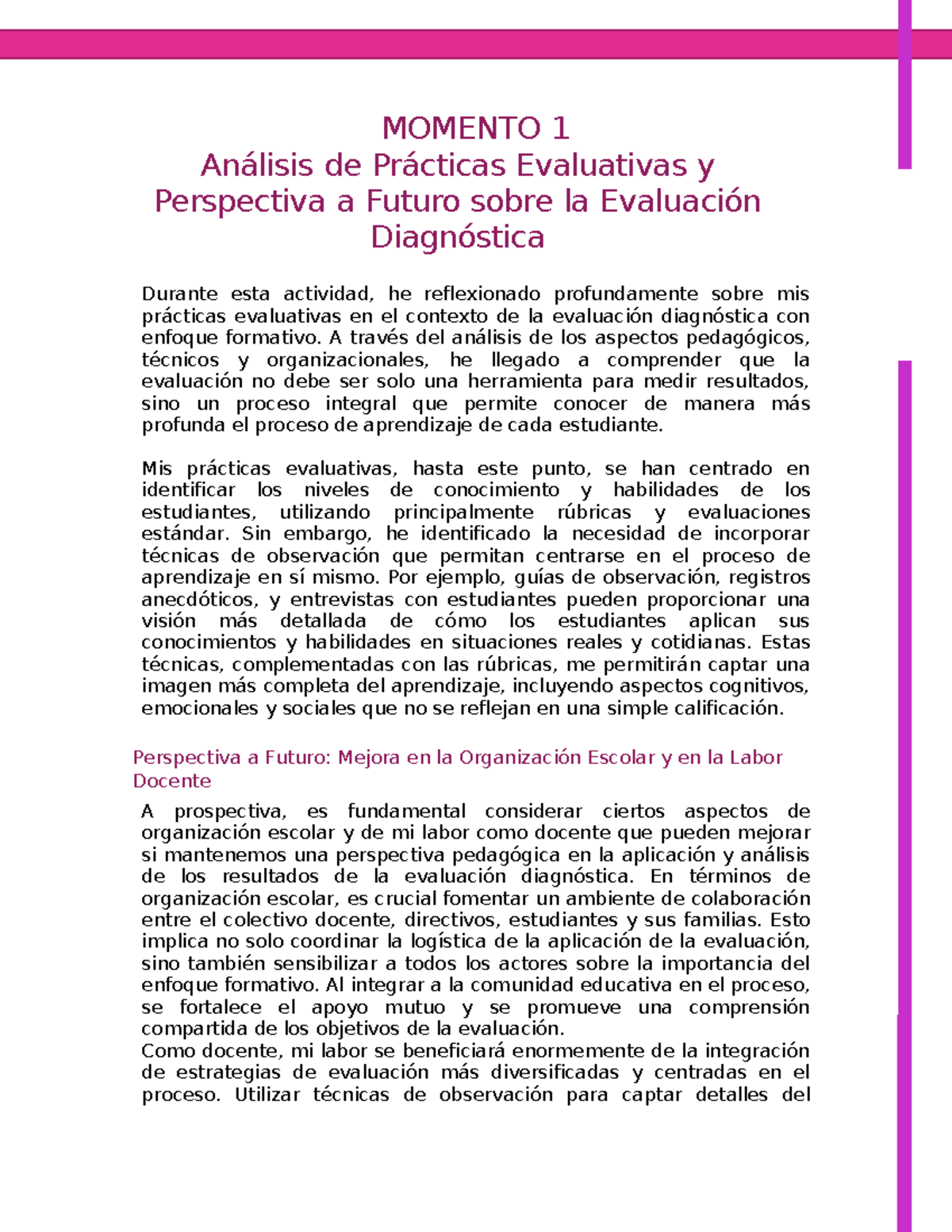 Momento 1 - es un documento que nos sirve para la NEM y la evaluacion ...