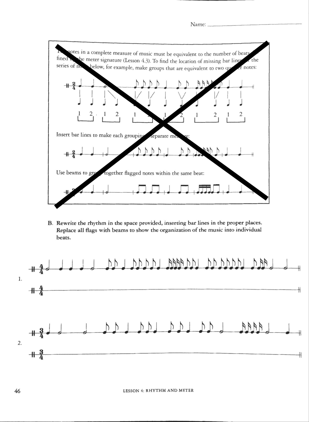 Rhythm meter hw - MUSI1211 - UTRGV - Studocu