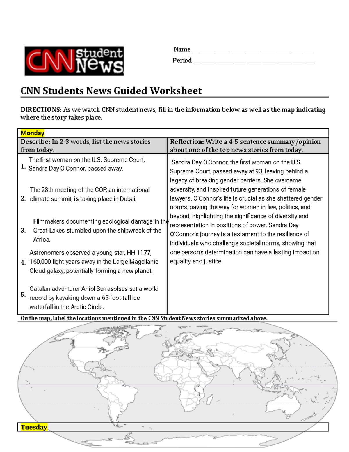 Kami Export - Dylan Khalil - CNN Daily 10 (week 15) - Name - Studocu