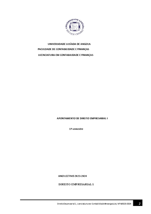PGC Angolano casos pratico e exercicios - Ficha Técnica Título Plano ...