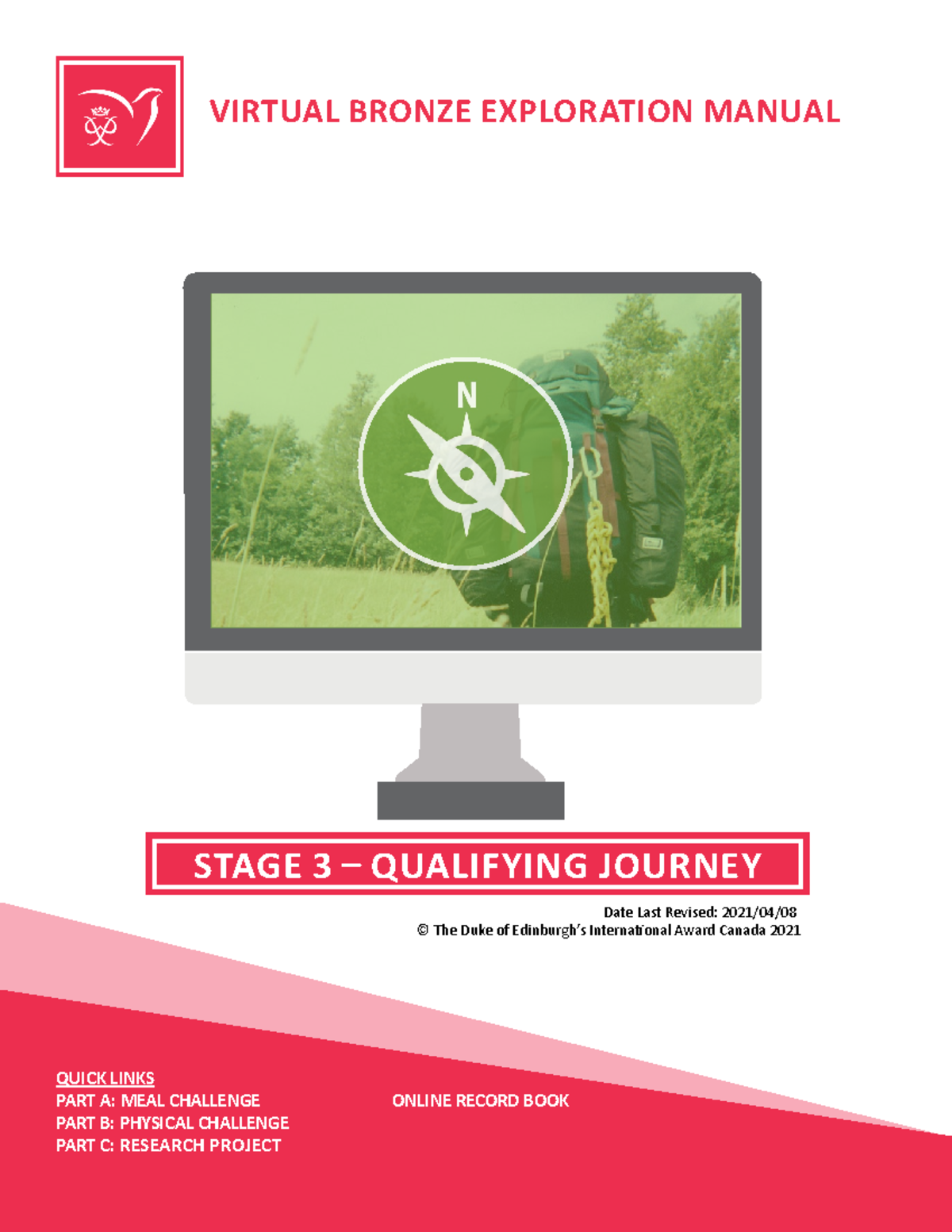 Stage 3 Virtual Bronze Exploration - STAGE 3 – QUALIFYING JOURNEY ...