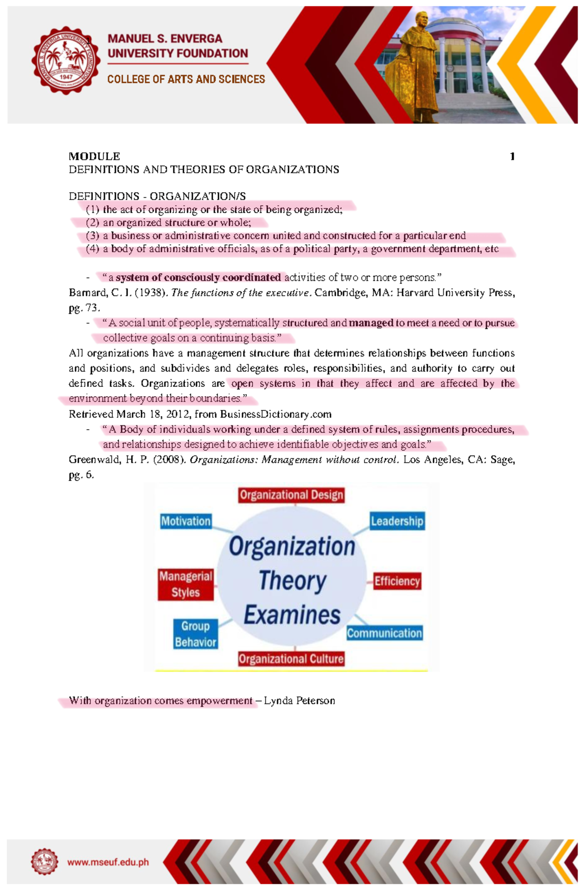Module-1- Pubad - Just a module, it might help you. - COLLEGE OF ARTS ...
