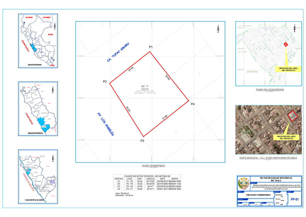 9.2 Topografia 2 - estudio topografico (informe) - 24. 30 27. 30. 24. 30. 27. 30. P P P P ...