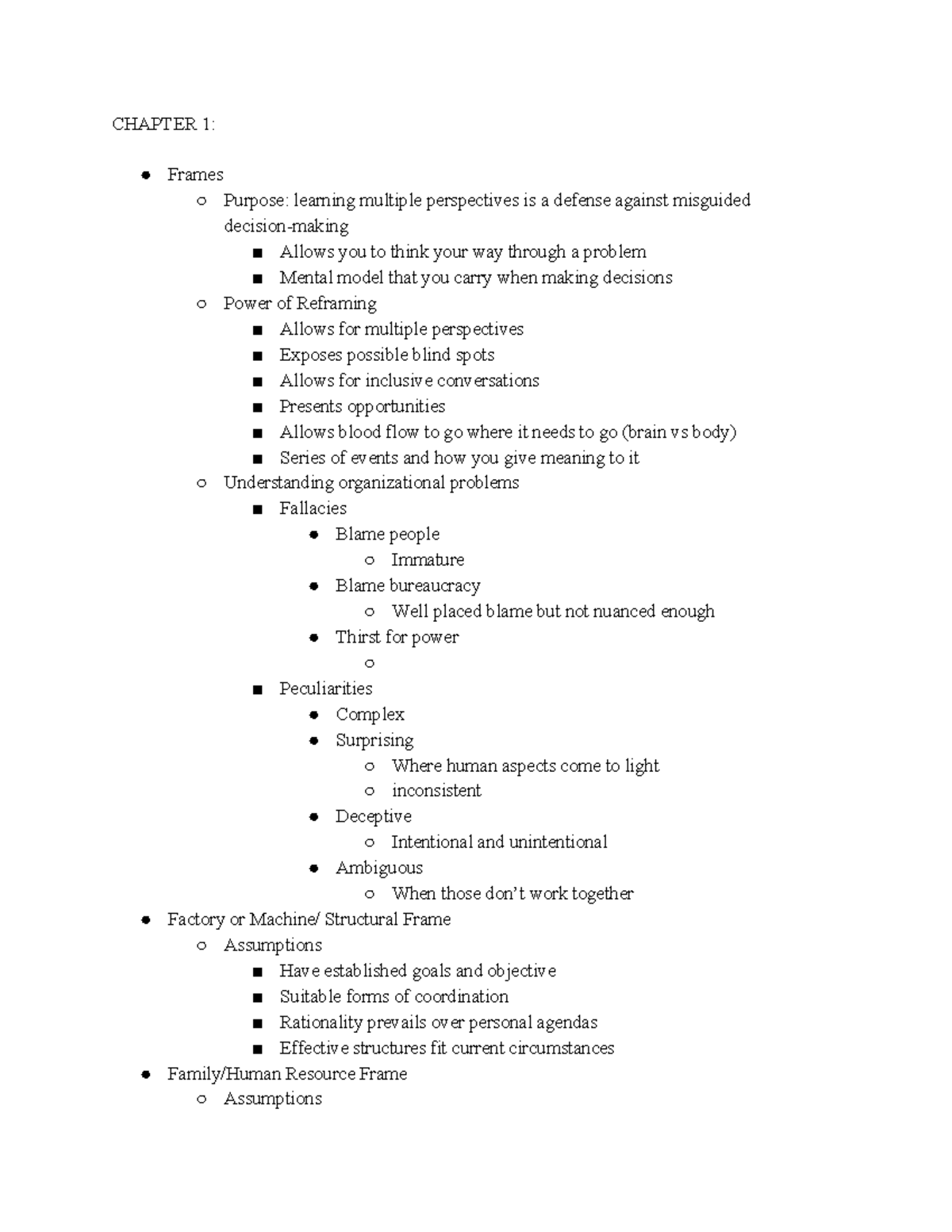 B&D Chapter 1 Notes - Inter-term class with Dr. Marie Nubia-Feliciano ...