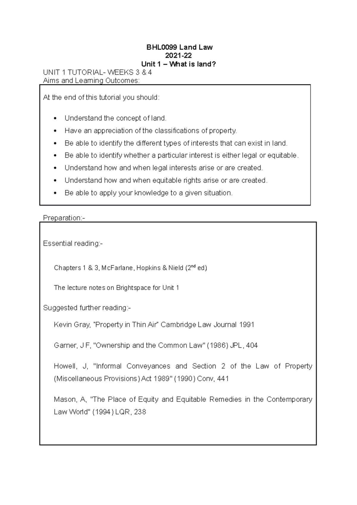Seminar 3 4 Understand The Concept Of Land Have An seminar-3-4-understand-the-concept-of-land-have-an