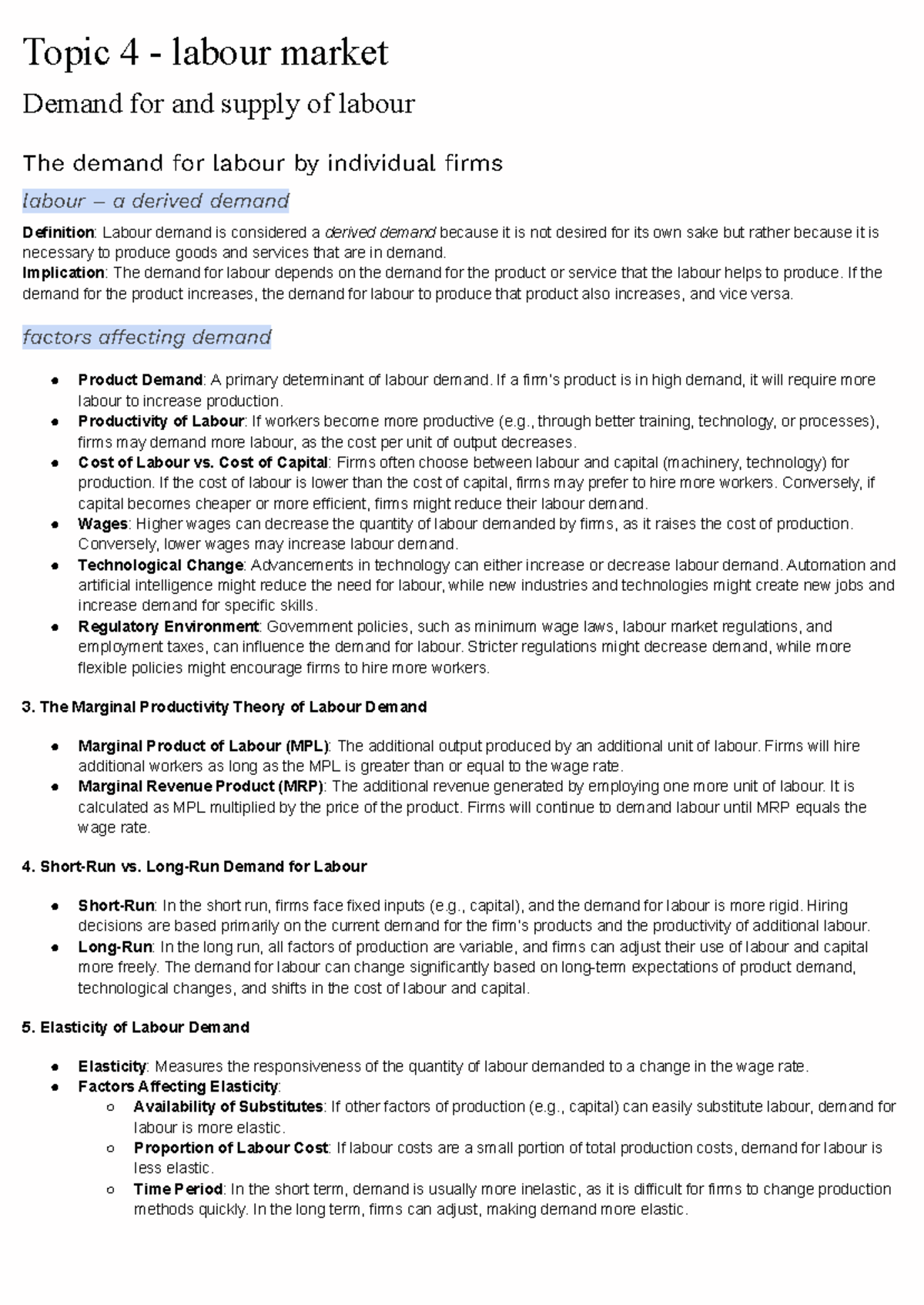 Topic 4 - labour market - hmmmmmmmmmmmmmm - Topic 4 - labour market ...