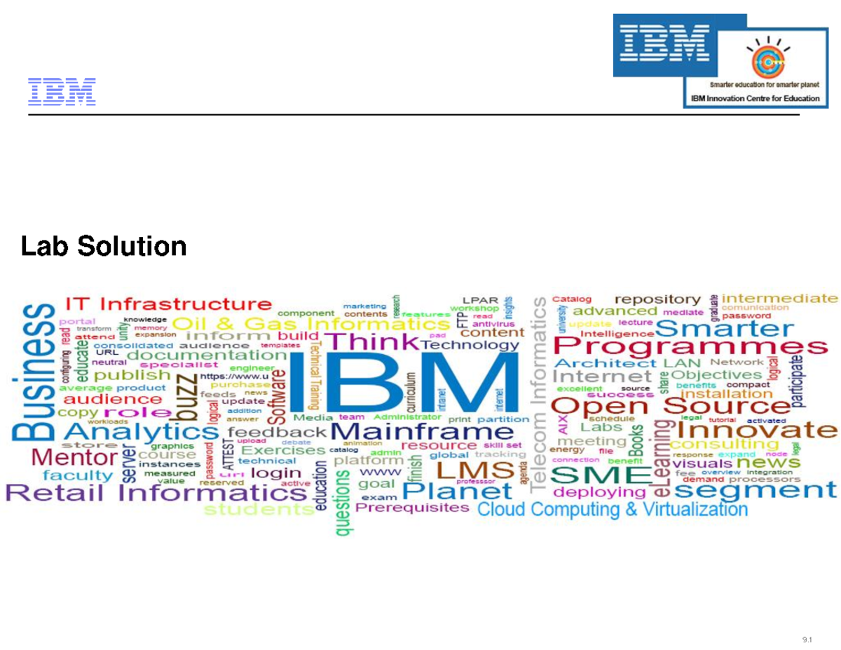 Computational Linguistics and NLP - 6 - ####### 9. Lab Solution IBM ...