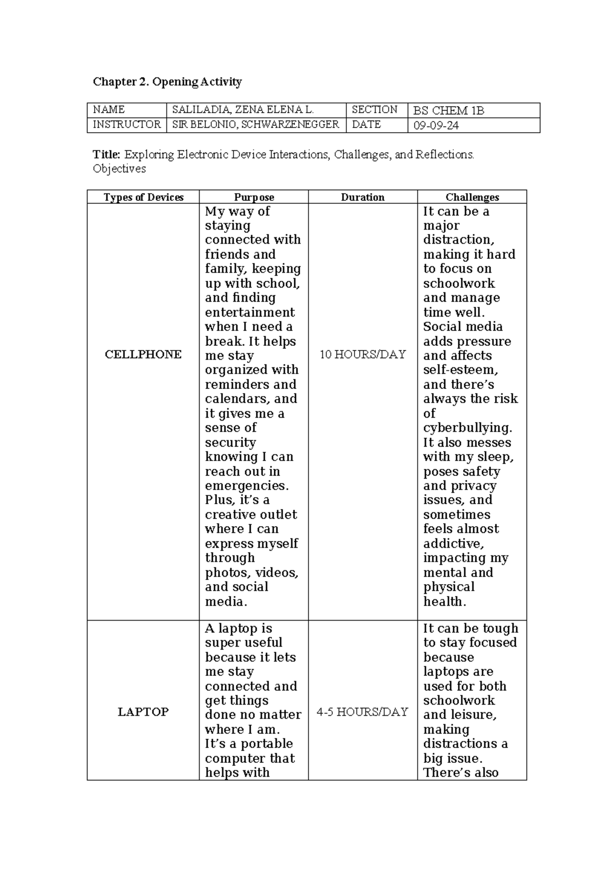 IT-Opening-Activity - fsafasfsfsf - Chapter 2. Opening Activity NAME ...