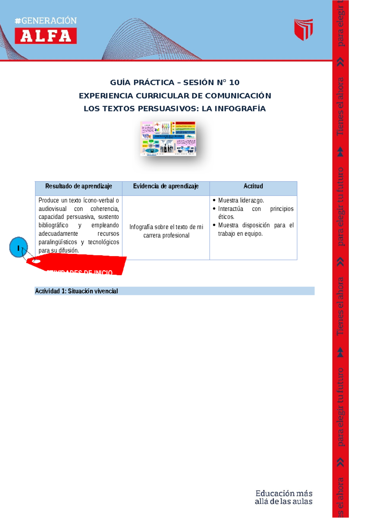 GU ì A PR ü Ctica S10 - smamsdmamsd - GUÍA PRÁCTICA – SESIÓN N° 10 EXPERIENCIA CURRICULAR DE ...