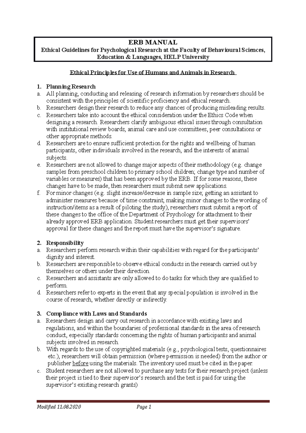 ERB Manual (updated Feb 2021) - ERB MANUAL Ethical Guidelines for ...