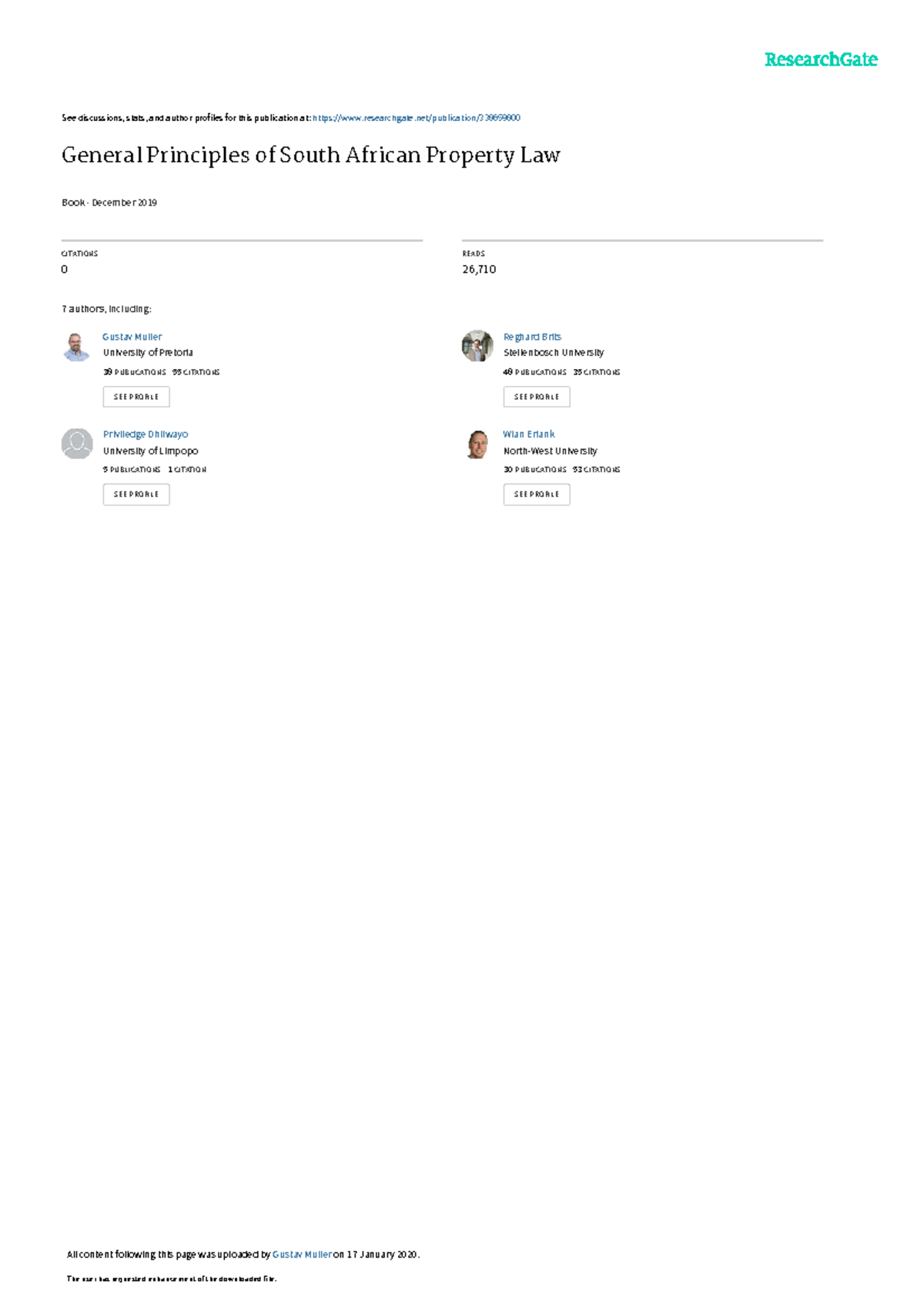 Cover Final - law of property study notes guide - See discussions ...