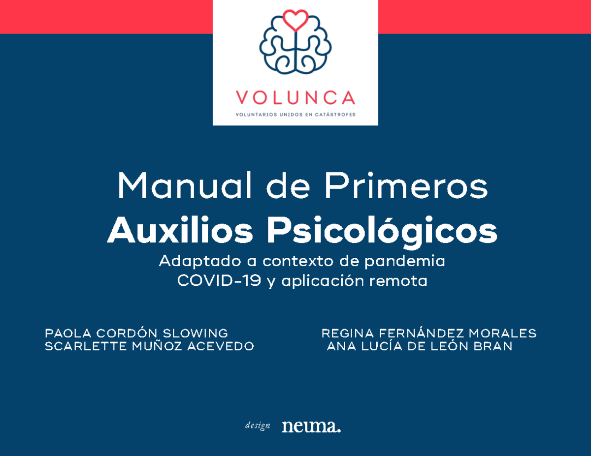 Manual-pap - pap - FASE DE ACTUACIÓN Manual de Primeros Auxilios ...