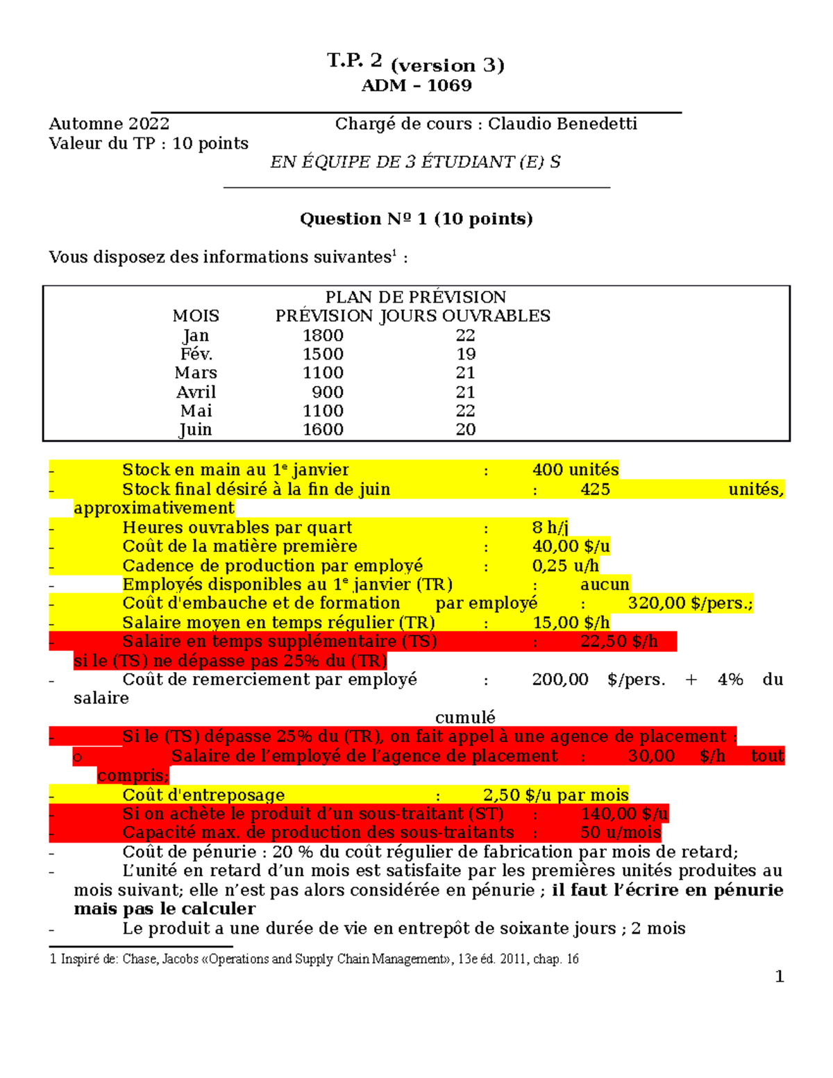 Tp2 claudio benedetti 2022 question et réponses - T. 2 (version 3) ADM ...