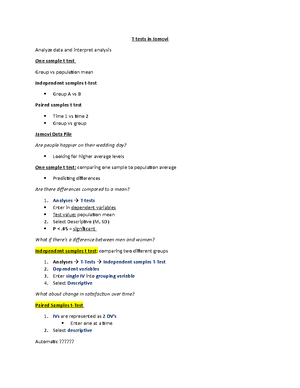 Descriptive statistics in Jamovi - Data basics Important Programs ...