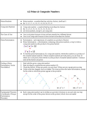 Division of Whole Numbers - Studocu