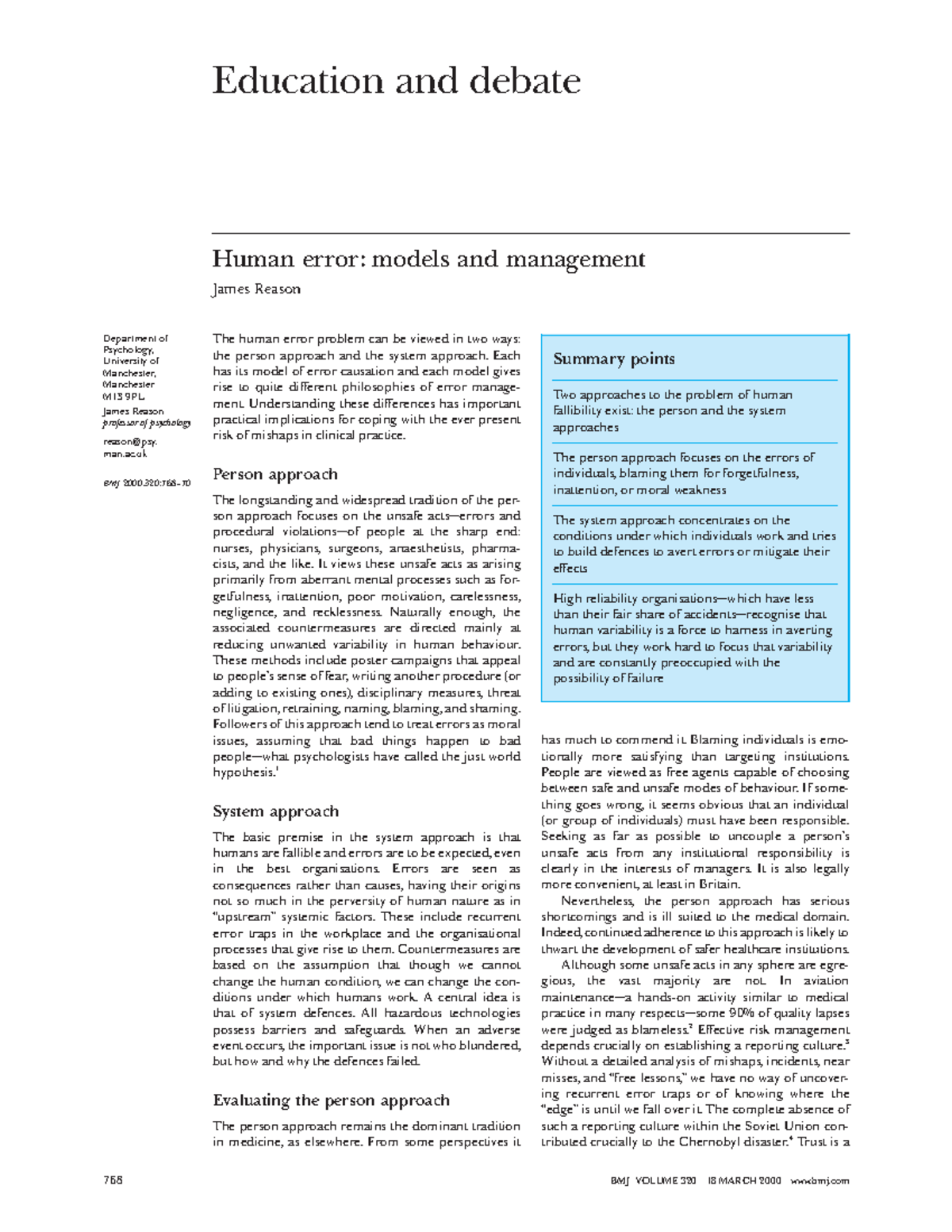 Human error models and management 8130f6a39246 b733326 f30c403a4723d ...