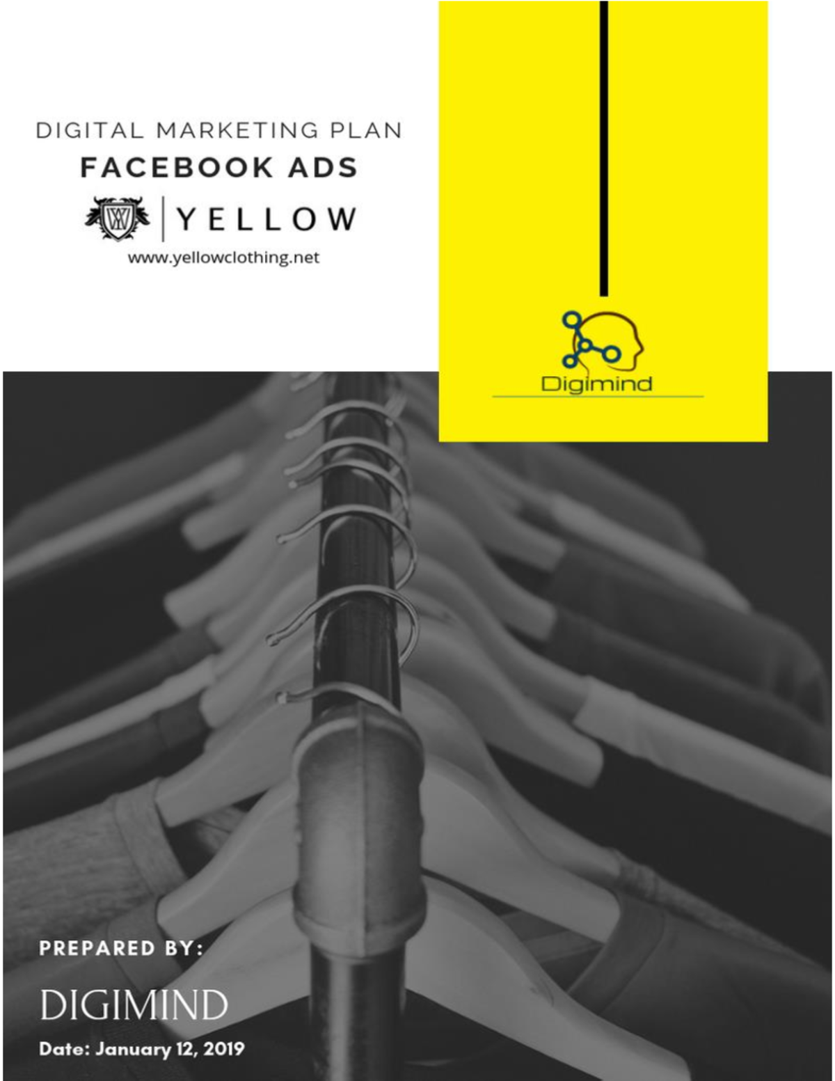 Digital Marketing Plan for Yellow Facebook Advertising - Course Title ...