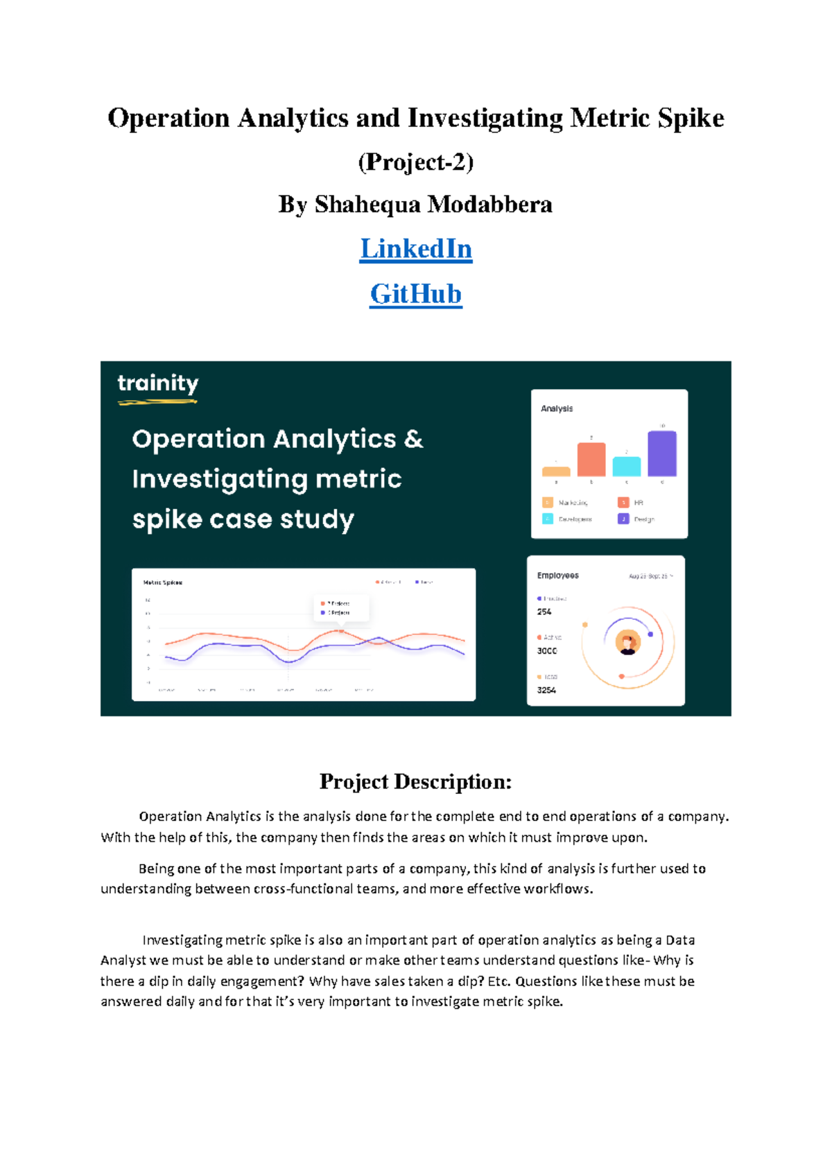 Operation Analytics and Investigating Metric Spike - With the help of ...