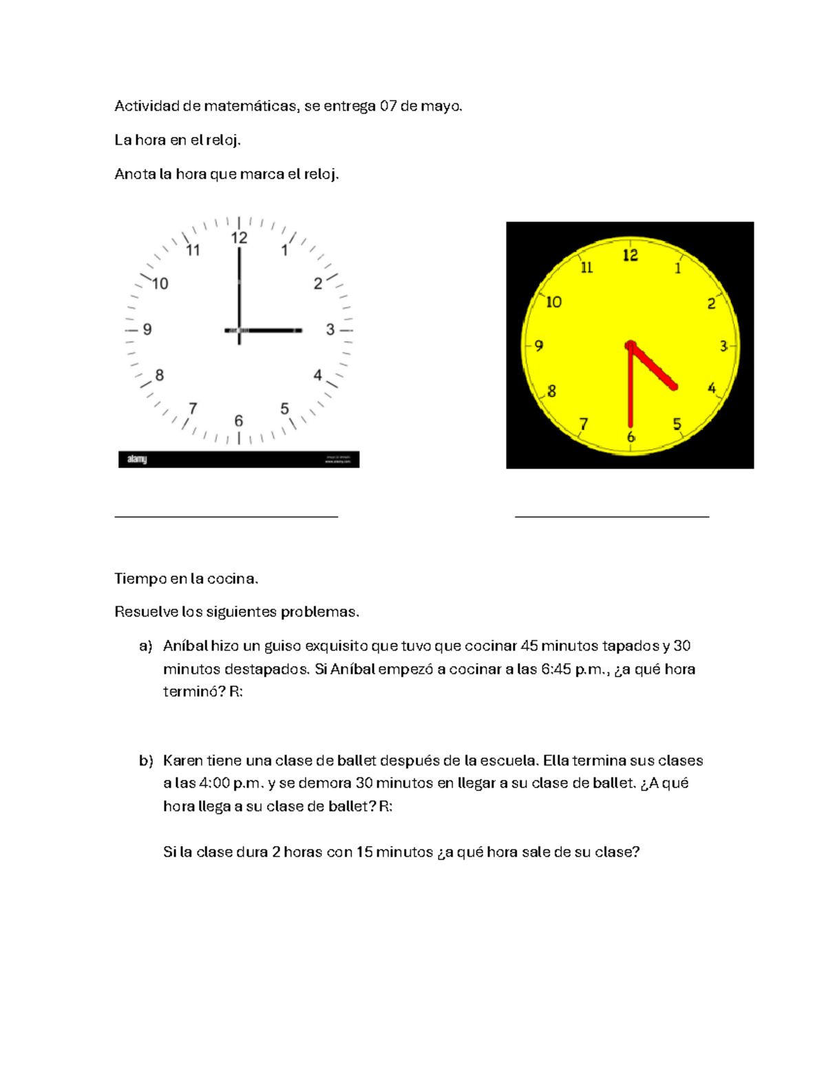 Matemáticas, ejercicios para resolver - Actividad de matemáticas, se ...
