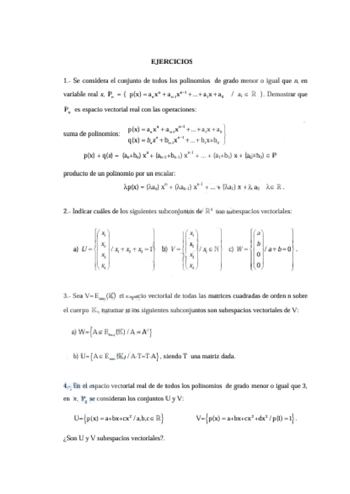 Doc2 - Matematica 1 - Studocu