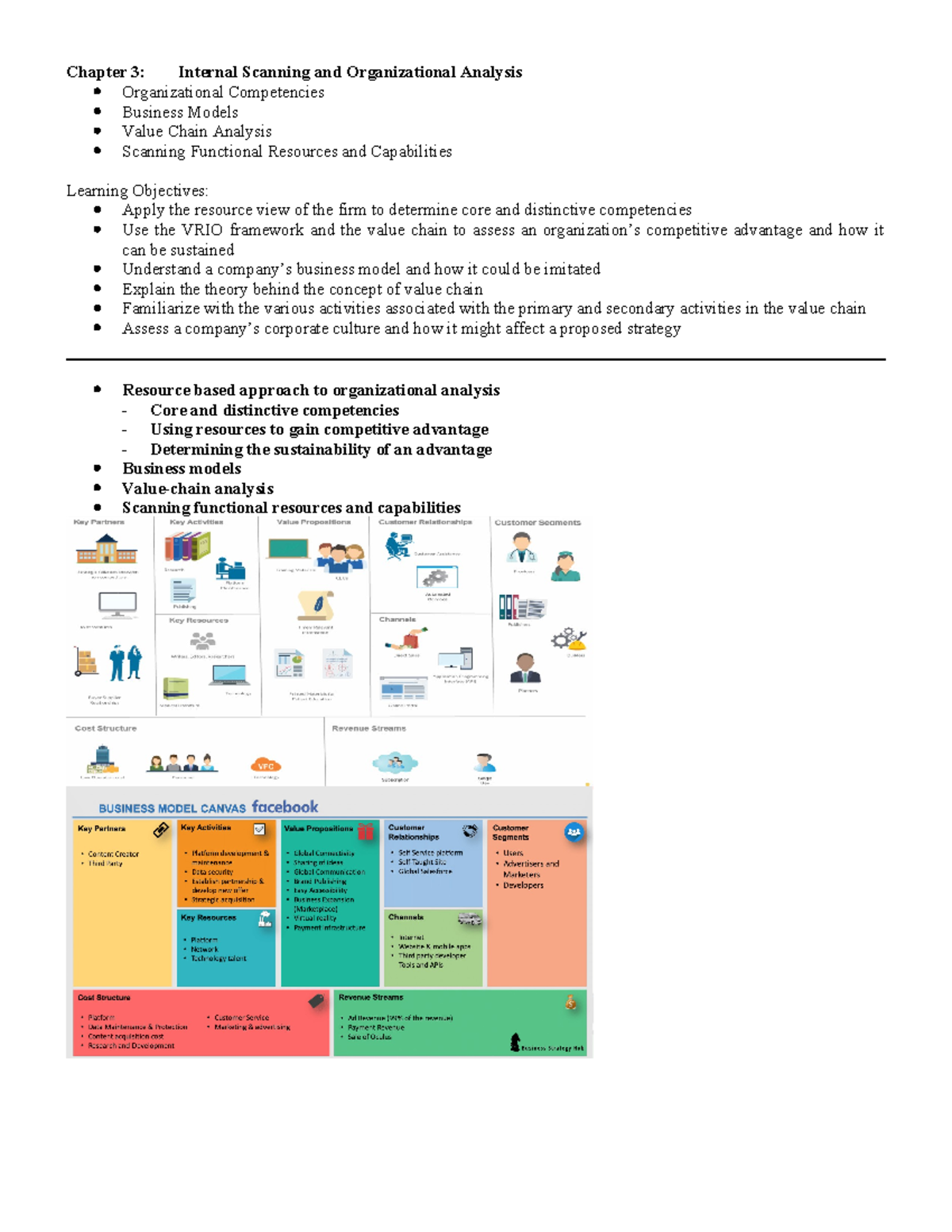 Lesson 4 Internal-Scanning-and-Organizational-Analysis - Chapter 3: Internal Scanning and - Studocu