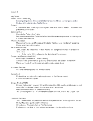 D096 d169 m2 study guide - Module 2: Laws, Policies and Procedures that ...