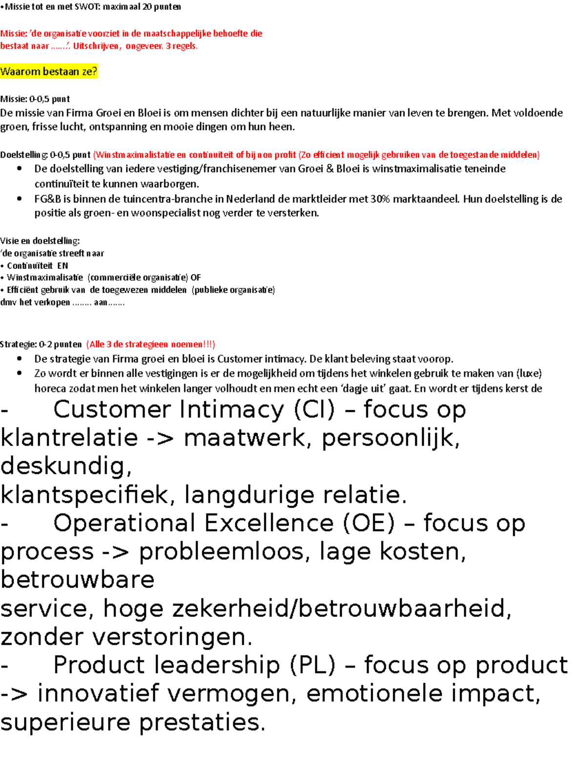Oefen tentamen analyse uitwerking 4 april 2019 - •Missie tot en met ...
