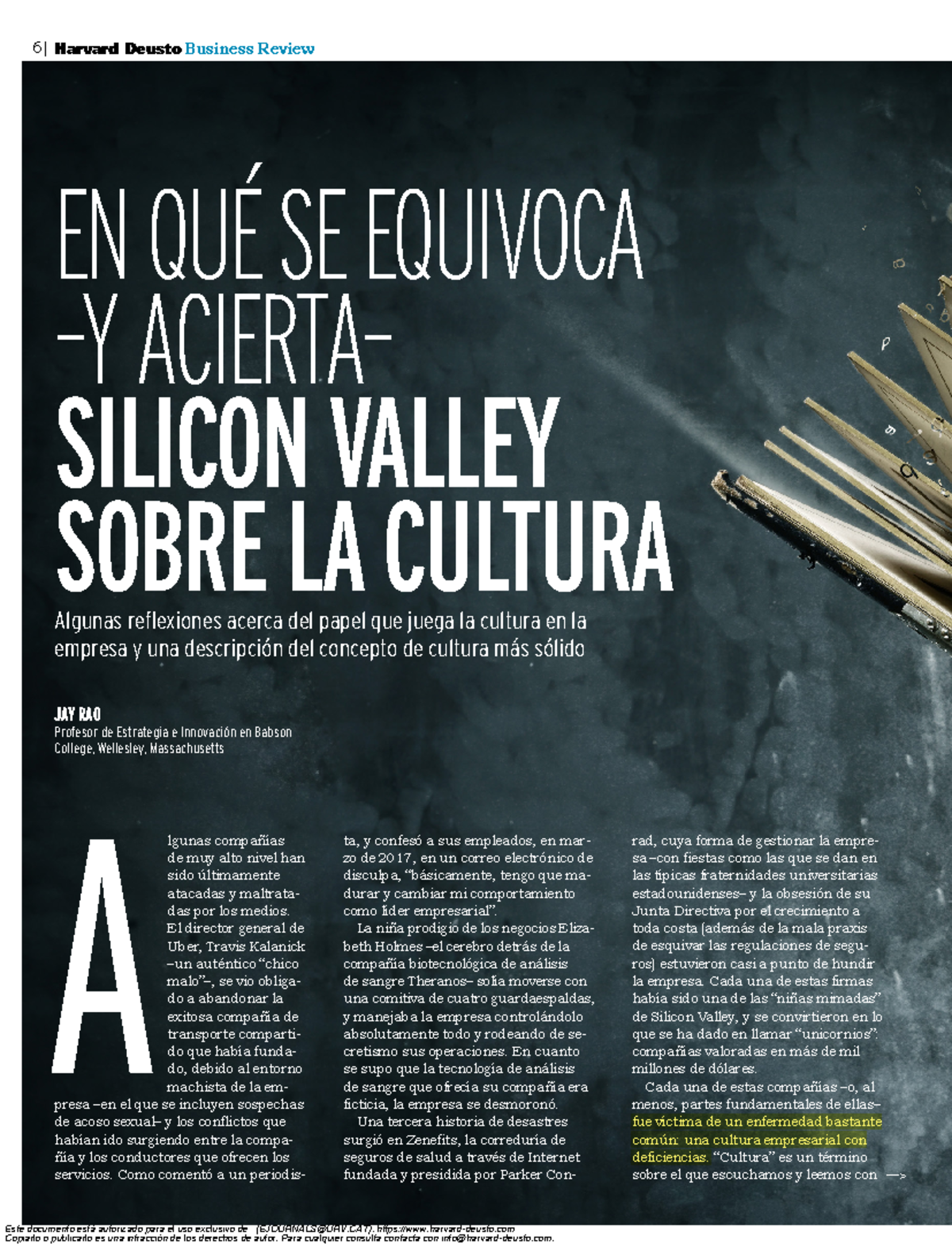 En qué se equivoca y acierta Silicon Valley sobre la cultura - EN QUÉ ...