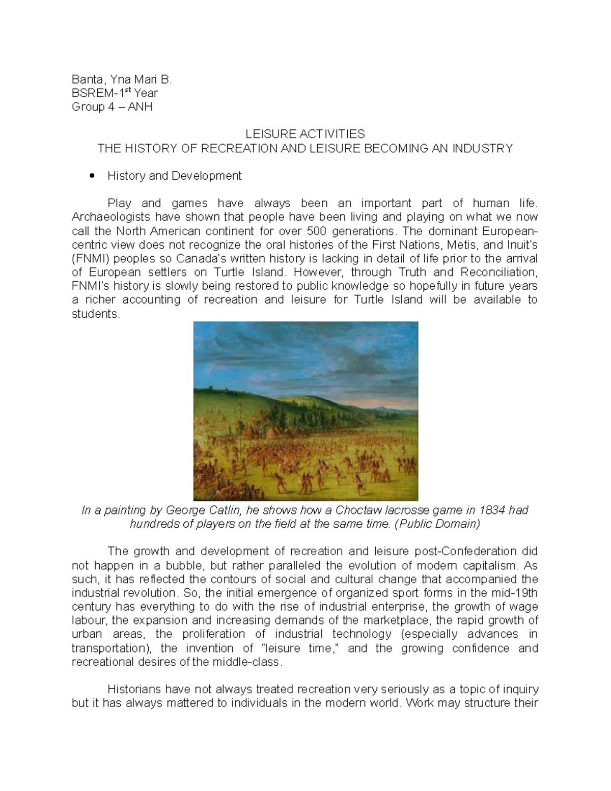 Leisure-Activities - dugay nako graduate dong - Banta, Yna Mari B ...