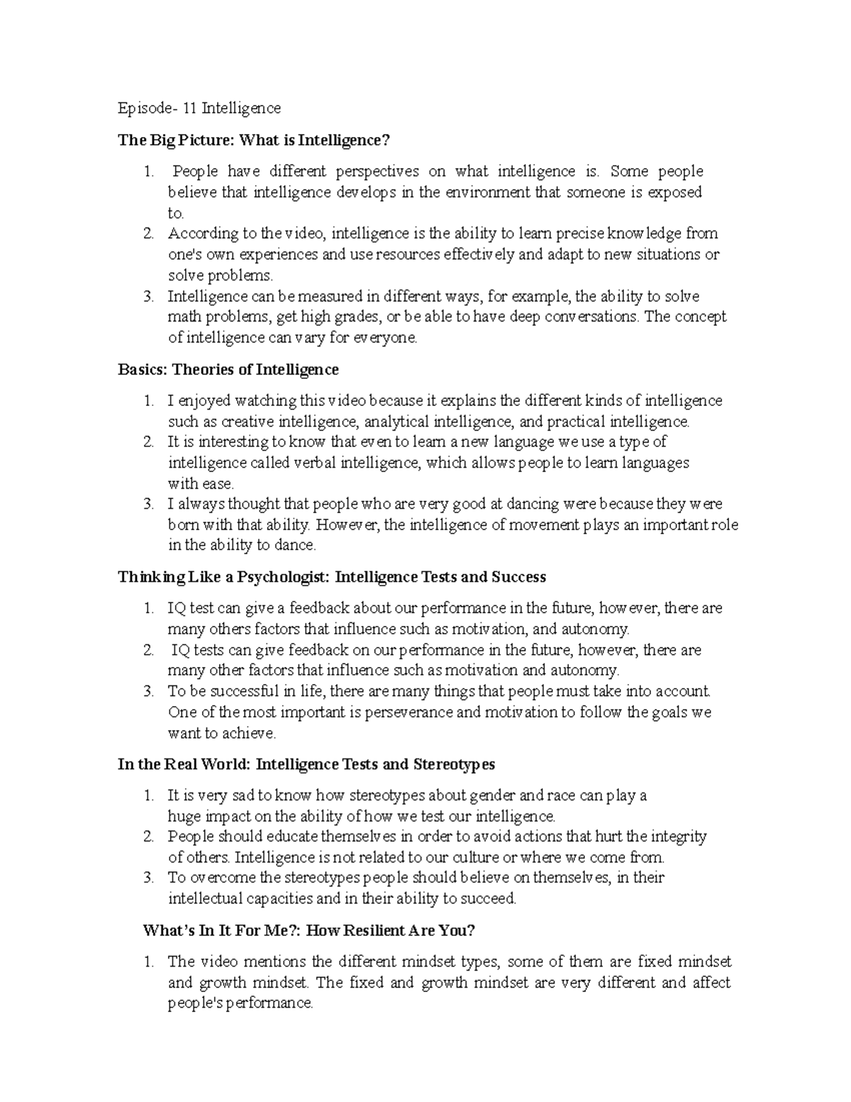 Reflection 7-convertido - Episode- 11 Intelligence The Big Picture ...